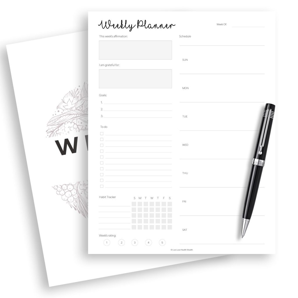 Weekly Planner Bundle - Live Love Planners